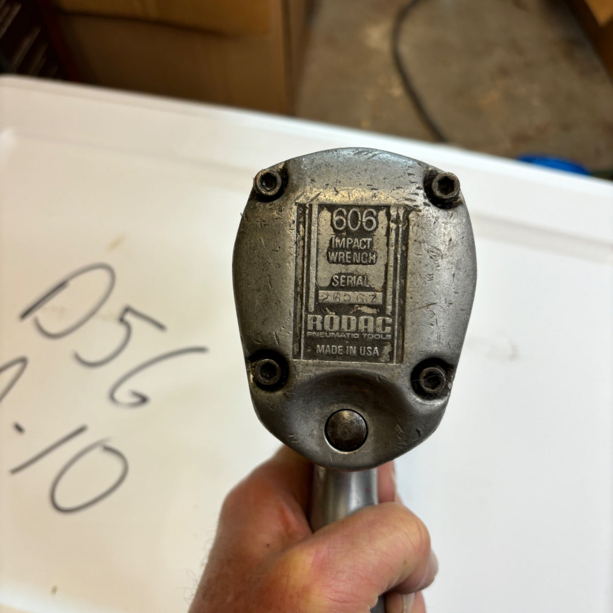Rodac Pneumatic Tools 606 - 1/2" Drive Impact Wrench - Works ...